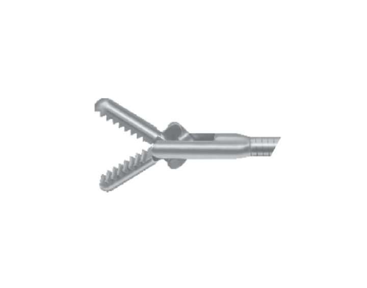 Grasping forceps, serrated - Rigid - Rg Medical